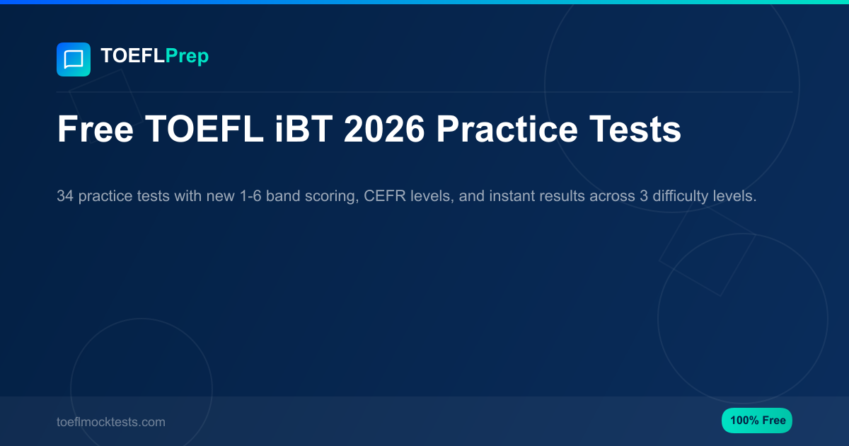 TOEFL Vocabulary by Topic 2026 | 250+ Academic Words | TOEFLMock